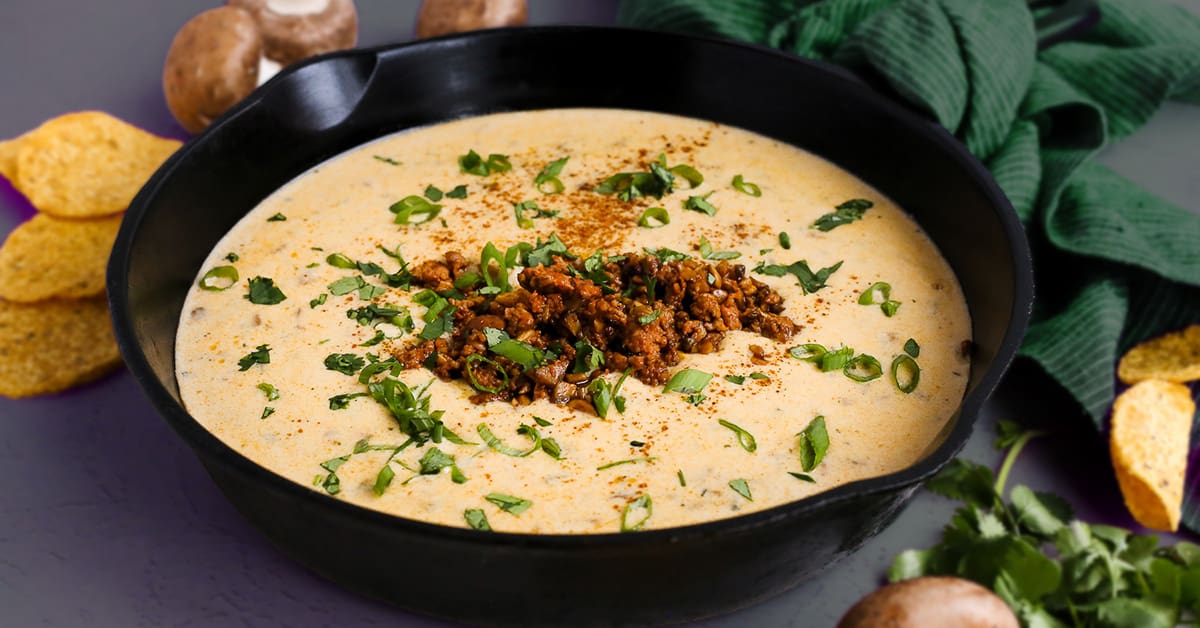 Spicy Chorizo & Mushroom Queso | Recipe | Highline Mushrooms